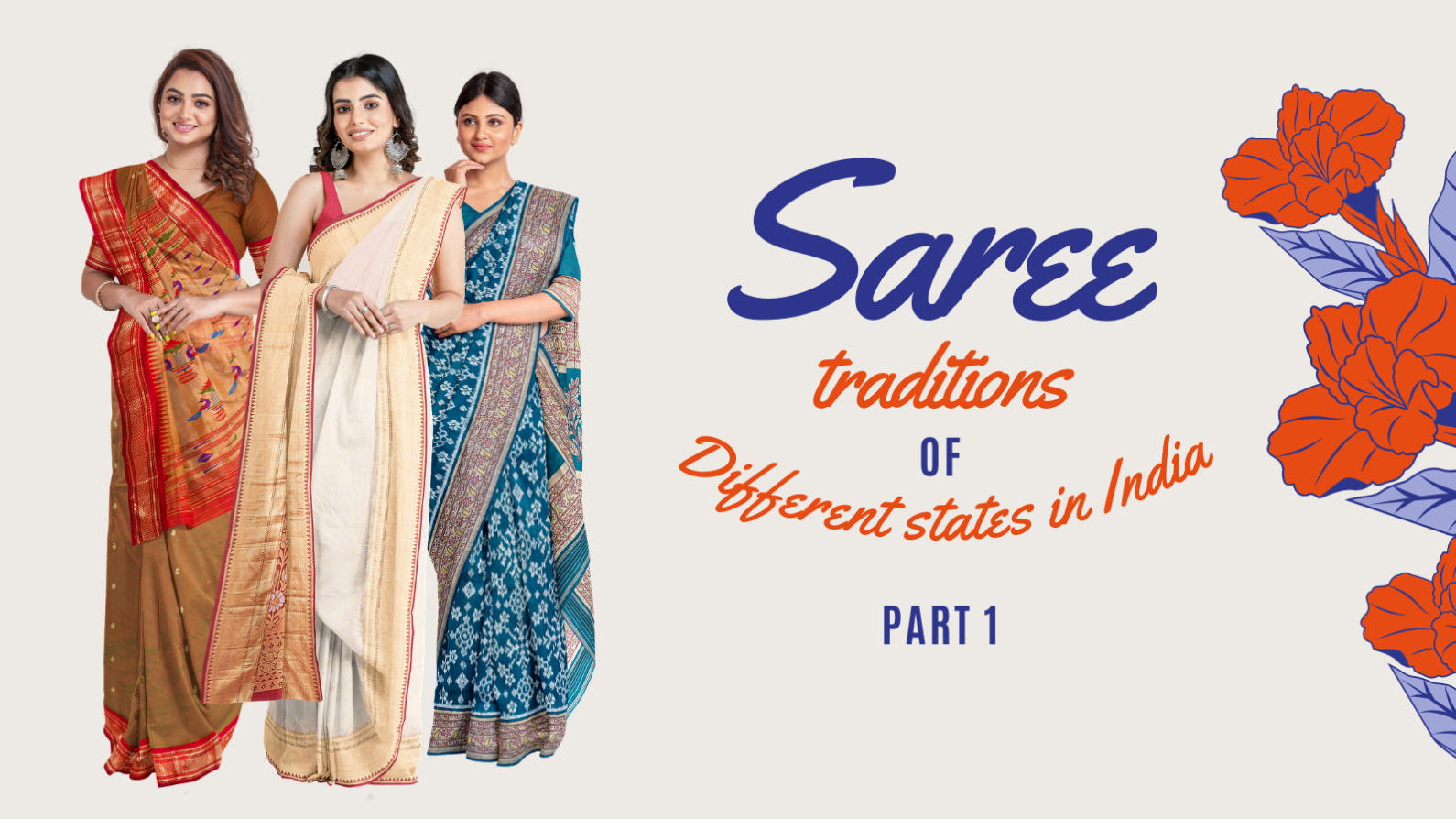 Story of Indian Saree History, Heritage and Draping by TRI3D Part I